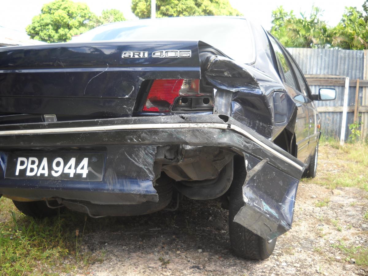 405 rear ended!!! - Peugeot 40x Series discussion - Peugeot Enthusiasts ...