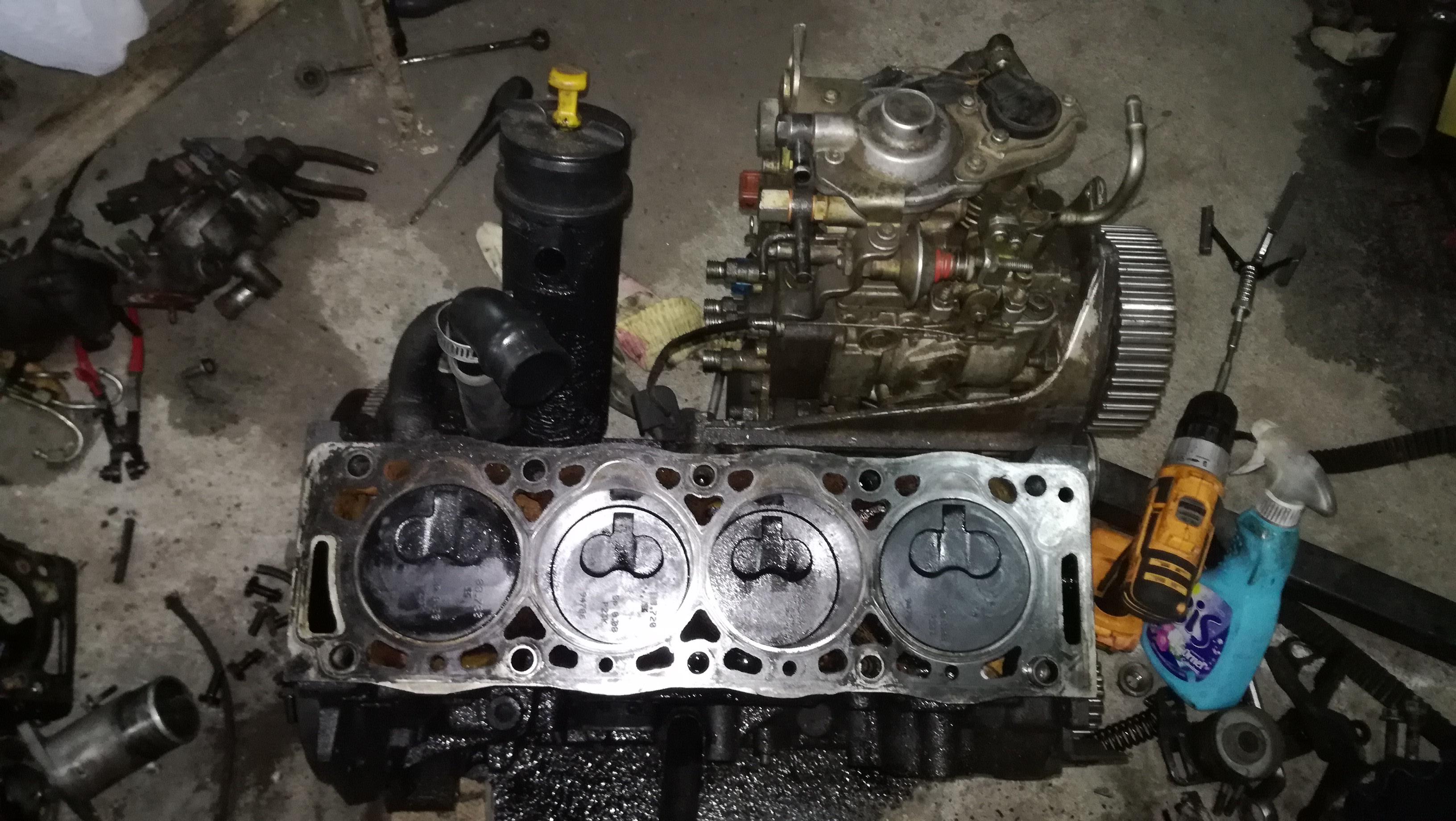 Fixing, rebuilding 4 cylinder diesel engines XUD9TE | The Hobby-Machinist